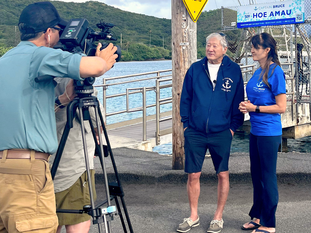 NHK – Featured News Interview NHK WORLD-JAPAN & OhaBiz // CAPTAIN BRUCE Hawaii